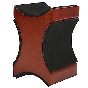 Mahogany Neck Rest Support, Universal Desktop Stand Musical Instrument Repair Tool