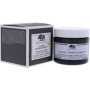Origins Clear Improvement Charcoal Honey Mask To Purify & Nourish, 2.5 Fl Oz