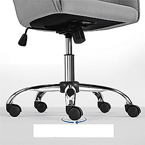 KXDTZ Ergonomic Office Chair Desk Office Chair for Home Office, Light Gray Conference Chairs (Color : E, Size : As Shown)