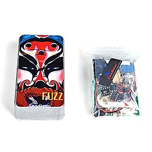 DIY Fuzz Pedal Kits with 1590B Diecast Aluminum Enclosure LANDTONE Pedal Kits