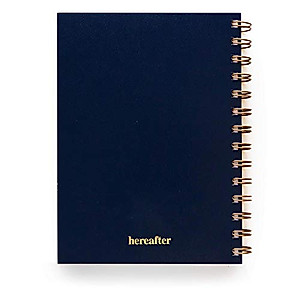 Floral Monogram A Wood Journal - Other Letters Available [Notebook, Sketchbook, Spiral Bound, Blank Pages]