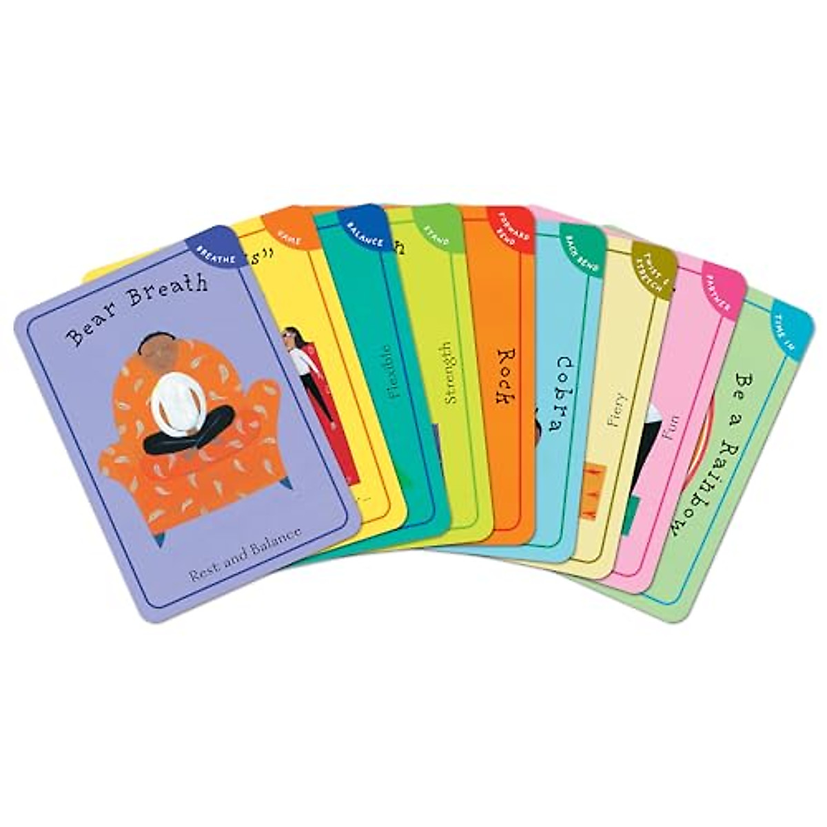 Yoga Pretzels: 50 Fun Yoga Activities for Kids & Grownups (Barefoot Books Activity Decks)