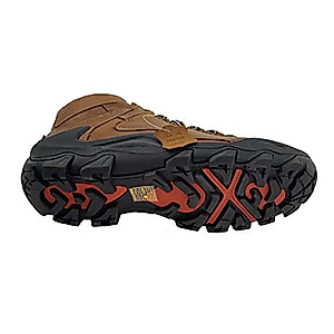 Labo Pro Reactive Men's Water resistant Hiking Boot, Genuine Leather 5120LP-BROWN-9.5