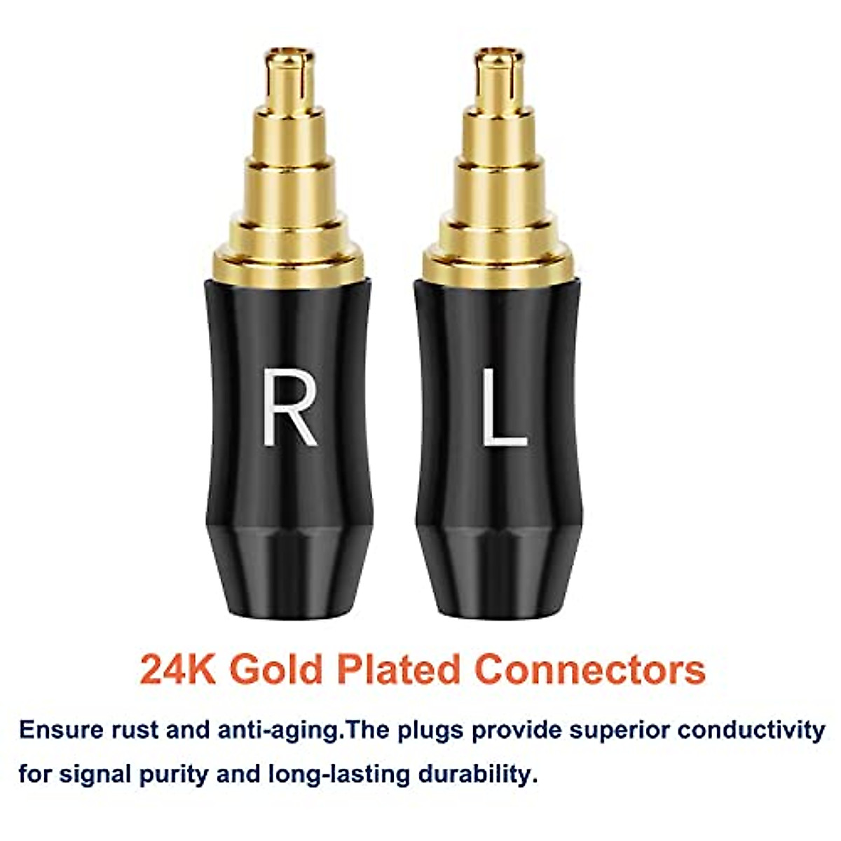 gotor Replacement Cable for Sennheiser IE 40 Pro IE40 Pro 7N Silver Plated Copper Extension Cord 1.2m 3.9Feet (3.5mm 3 Pole)