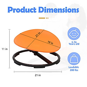 makarci Kids Sensory Swivel Chair