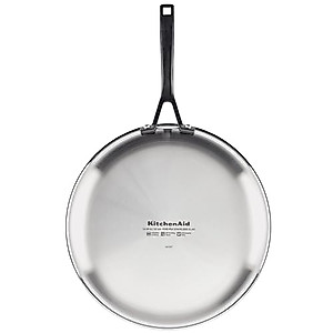 KitchenAid Stainless Steel and Nonstick Induction Frying Pans/Skillet Set