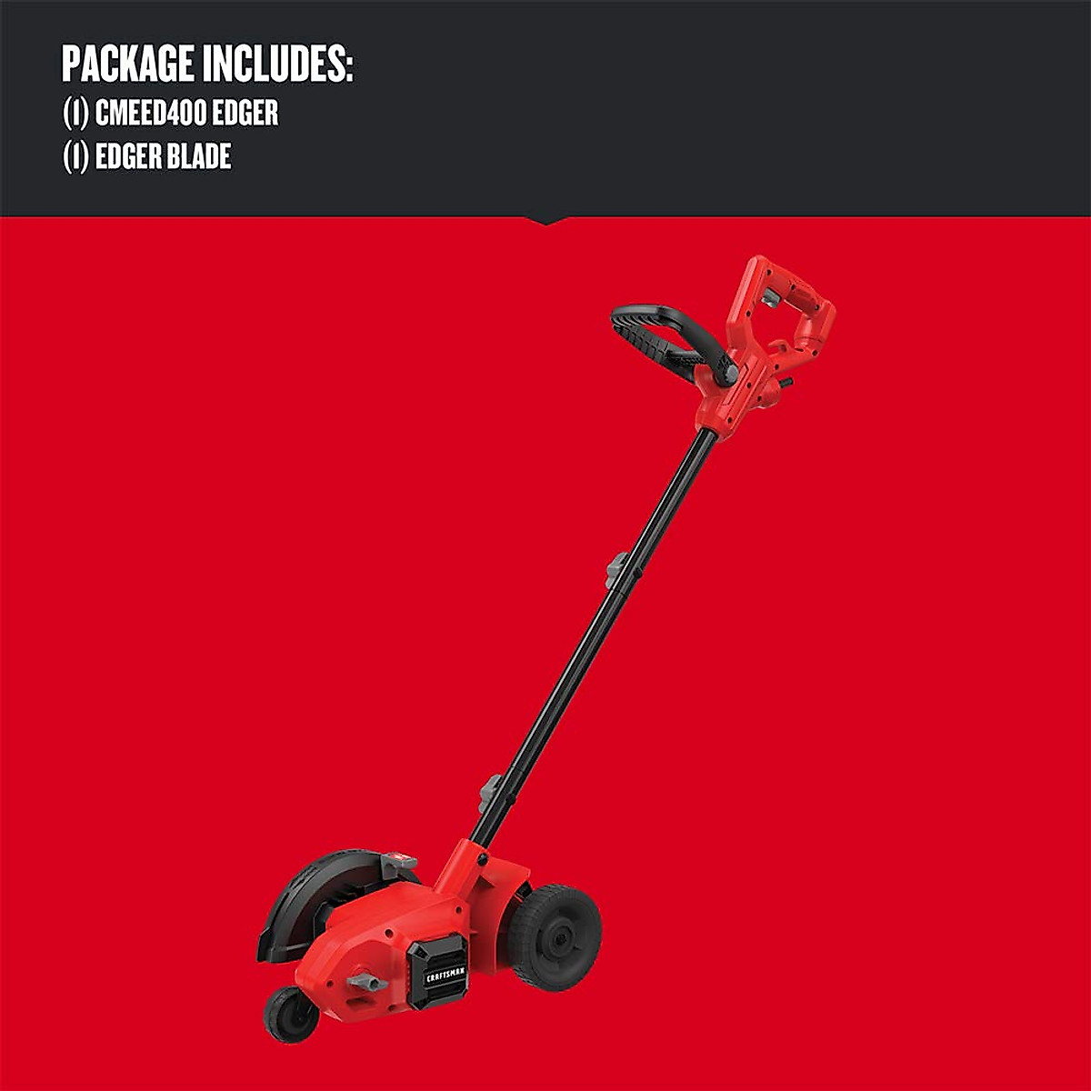 CRAFTSMAN Lawn Edger Tool, Corded, 12 Amp (CMEED400)