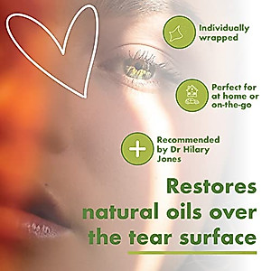 The Eye Doctor Tea Tree Eyelid Wipes - 20x Cleansing Lid Wipes for Dry Eye Blepharitis MGD and Demodex Treatment - Tea Tree, Coconut & Argan Oil