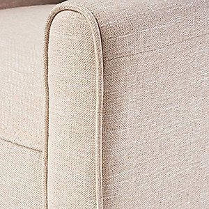 Christopher Knight Home Emmie Fabric Recliner (Set of 2), Beige, Dark Brown