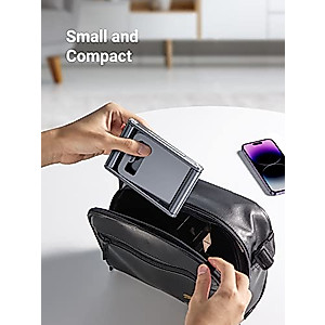 UGREEN Phone Stand for Desk Cell Phone Holder Adjustable Compatible with iPhone 14 13 12 Pro Max 11 XS Max XR X 8 Plus, Nintendo Switch, Aluminum Metal Desktop Phone Stand Portable, Space Grey