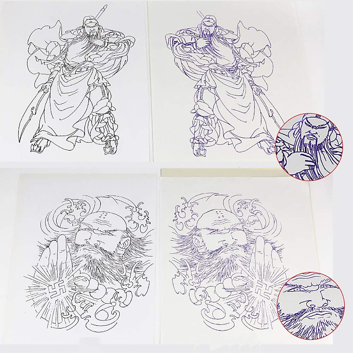 Tattoo Transfer Stencil Printer Machine with 10 Thermal Tattoo Kit Copier Printer Tattoo Transfer Stencil Paper Tattoo Stencil Printer Machine for Tattoos Supply