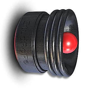 StudPoP "Original" Magnetic Stud Finder.Red.Find metal fasteners holding the wall board to the studs.1"diam moving magnet gives an audible click and a visual movement when fastener is found.