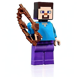 LEGO Minecraft Combo Pack - Steve, Alex, and Zombie Minifigures, 11 pcs