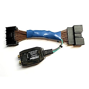 Add A Sub Bass Amp Amplifier Adapter Interface to Factory OEM Car Stereo Radio System - Made for Select Ford Vehicles- No Factory External Premium Amp/Sony - Read Below- Vehicles Listed Below