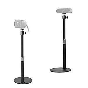 C920s Webcam Tripod Stand Compatible with Logitech C920s C930e C922 C615 C925e Brio StreamCam Webcams - 18'' Height