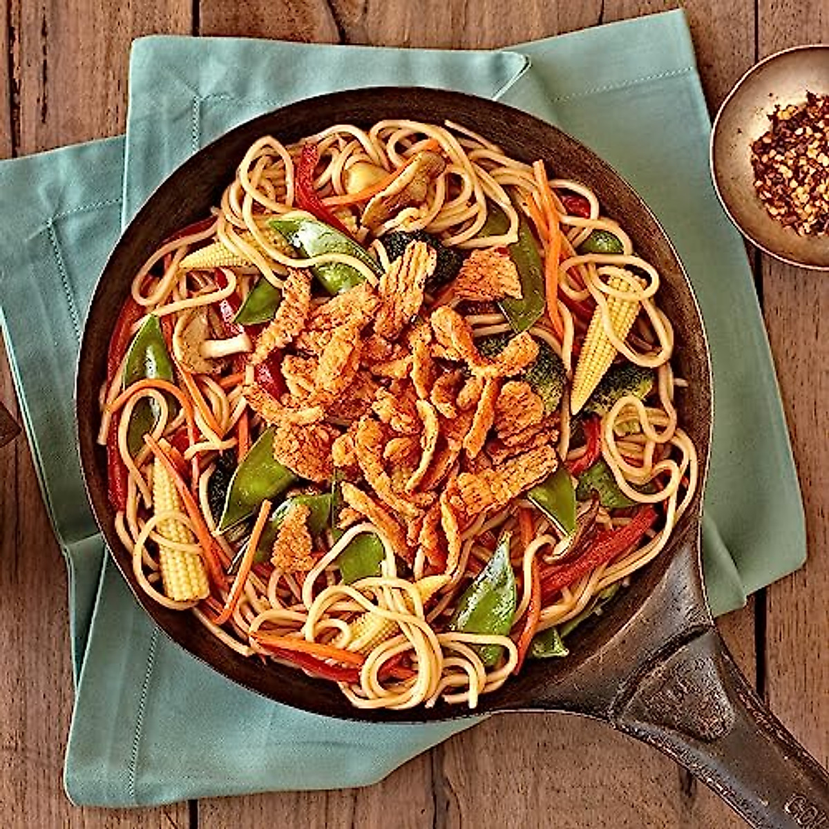 Fresh Gourmet Crispy Red Peppers | Low Carb | Crunchy Snack and Salad Topper, 3.5 Ounce (Pack of 6)