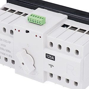 Dual Power Automatic Transfer Switch 400V, 4P Dual Power Automatic Transfer Switch 400V Changeover CB Grade Micro, Generator Transfer Switches