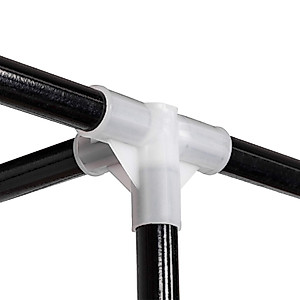 64" Portable Closet Wardrobe, Freestanding Closet Wardrobe with Non-Woven Fabric, Closet Storage Organizer with 6 Shelves and 1 Clothes Hanging Rails, Easy to Assemble (41.3" x 18" x 64", Black)