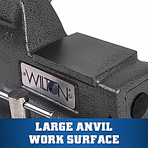WILTON 745 Mechanics Bench Vise, 5” Jaw Width, 5-1/4' Jaw Opening (21400)