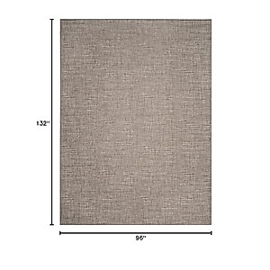 SAFAVIEH Courtyard Collection 8' x 11' Brown CY8576 Indoor/ Outdoor Waterproof Easy-Cleaning Patio Backyard Mudroom Area-Rug