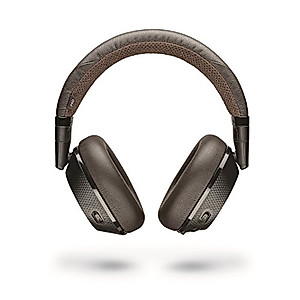 Plantronics Backbeat Pro 2 Wireless Over-the-Ear Noise Canceling Headphones Dark Brown - Renewed