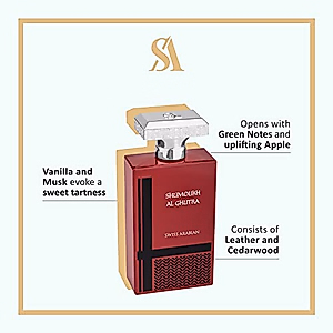 Swiss Arabian Shumoukh Al Ghutra - Luxury Products From Dubai - Lasting And Addictive Personal EDP Spray Fragrance - A Seductive, Signature Aroma - The Luxurious Scent Of Arabia - 3.4 Oz