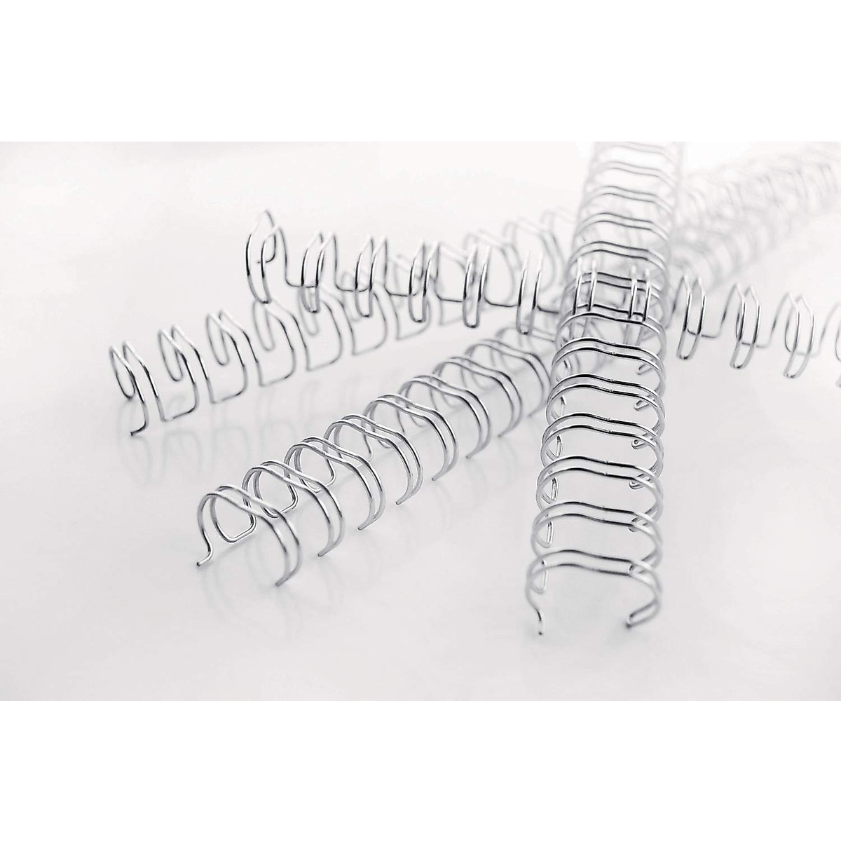 GBC WireBind Binding Wires, 12.5 mm, 115 Sheet Capacity, A4, White, Pack of 100, RG810870