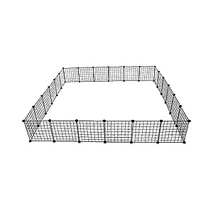 Midlee Guinea Pig Cage Panels- Set of 24 DIY Piggie Cage