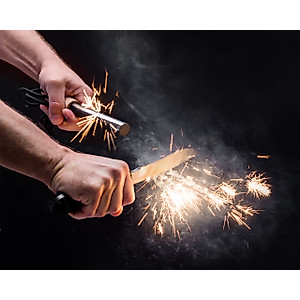 Arcadia Gear Fat Boy Ferro Rod | Extra Large 3/4" D x 6" | Long Term Survival Tool