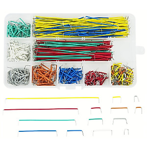 Testeronics 24AWG 560 PCS Jumper Wires Kit with 6PCS Tweezers for Arduino or Raspberry Pi,Breadboard Prototyping Solder Circuit,Electronics Experiment