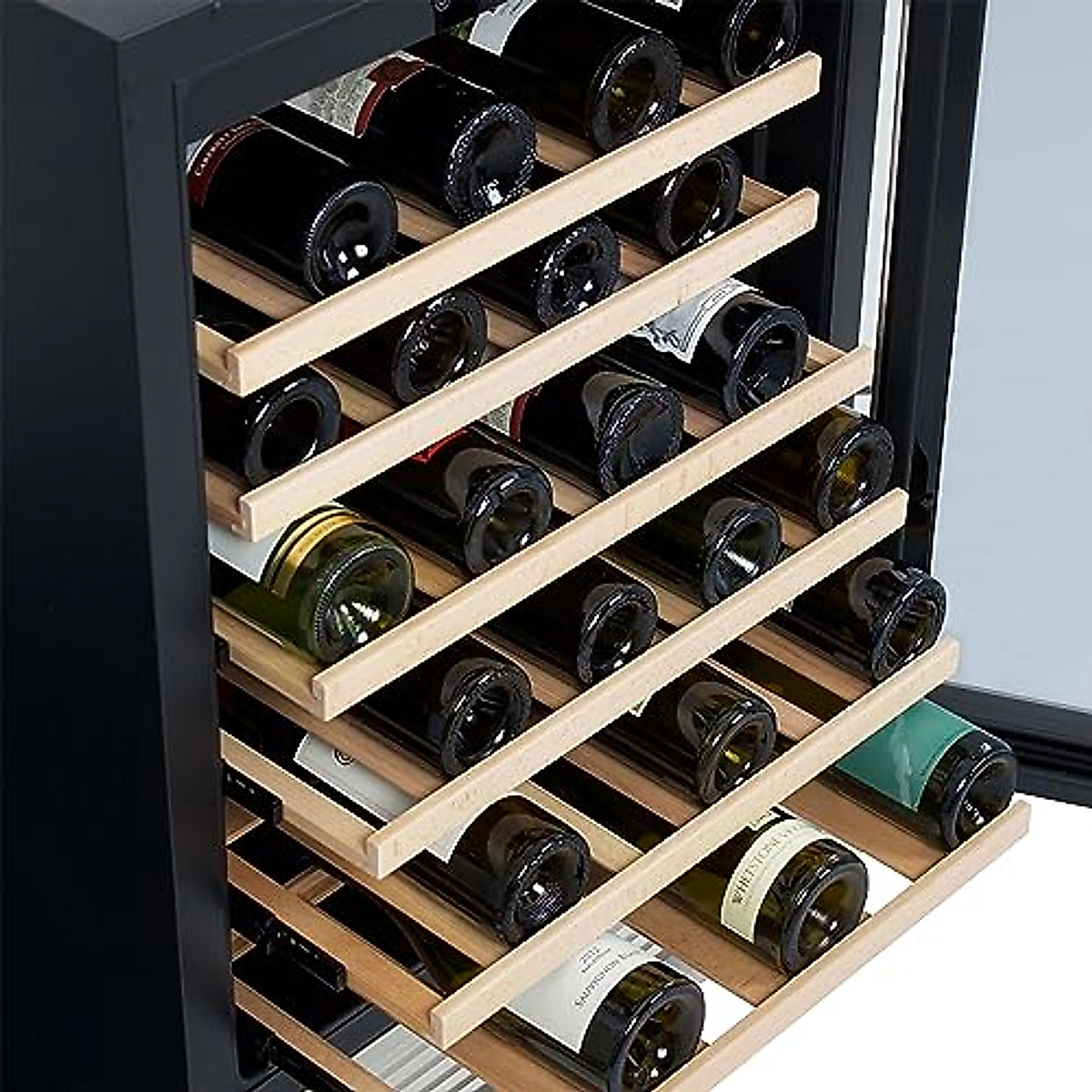 DUURA Elite DE510WCSZSS Designer Series Wine Cooler, 51-Bottle, Silver