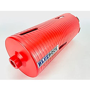 Dry Type 1.5", 2.5", 3.5", 4.5" Inch BLUEROCK Diamond Coring Bit Set 5/8" 11 UNC Concrete Core Drill