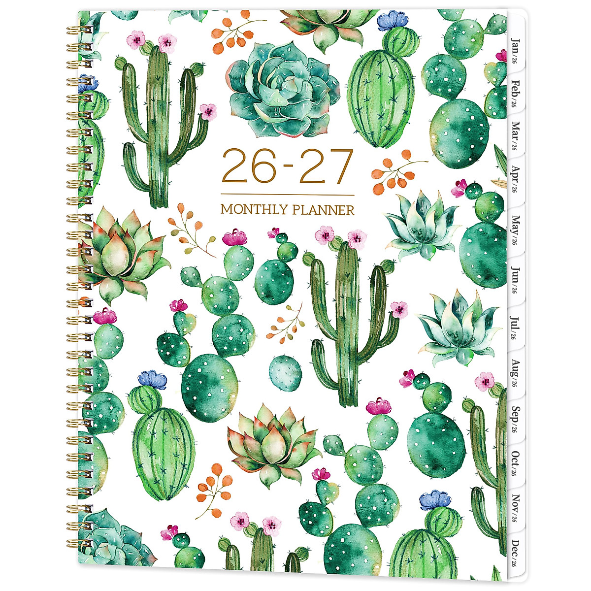 2023-2025 Monthly Planner/Calendar - 2 Year Monthly Planner 2023-2025, July 2023 - June 2025, 9" x 11" Planner with Twin-Wire Binding, Monthly Tabs, Two-Side Pocket, Perfect Daily Organizer