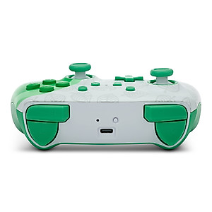PowerA Enhanced Wireless Controller for Nintendo Switch - Animal Crossing: Nook Inc., Nintendo Switch Lite, Gamepad, Game Controller, Bluetooth Controller, Rechargeable - Nintendo Switch