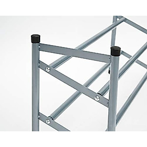 Topline Expandable 2-Tier Shoe Rack Organizer