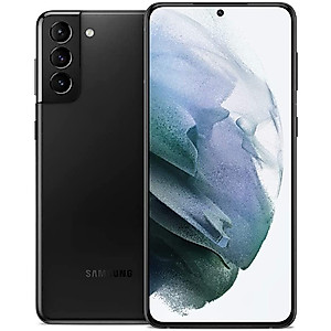 SAMSUNG Galaxy S21+ Plus G996U 5G | Fully Unlocked Android Cell Phone | US Version 5G Smartphone | Pro-Grade Camera, 8K Video, 64MP High Res | 256GB - Phantom Black (Renewed)