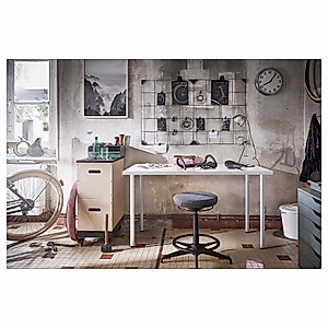 Ikea LAGKAPTEN/ADILS desk, 140x60 cm, white