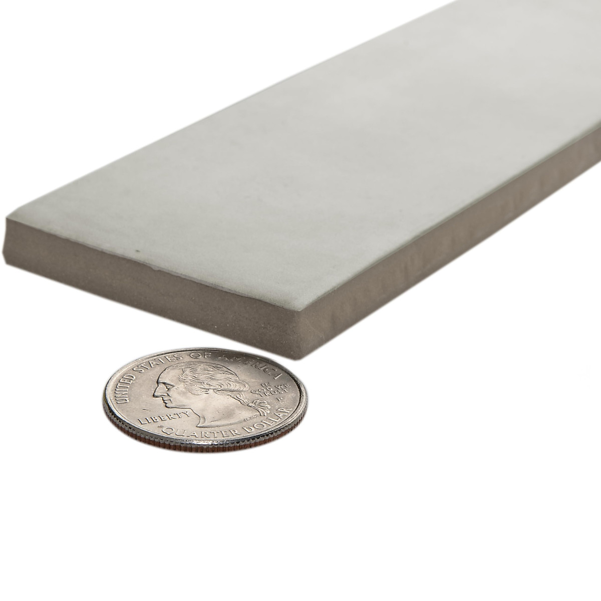 Merola Tile Coco Matte Amber Grey 2" x 5-7/8" Porcelain Floor and Wall Tile