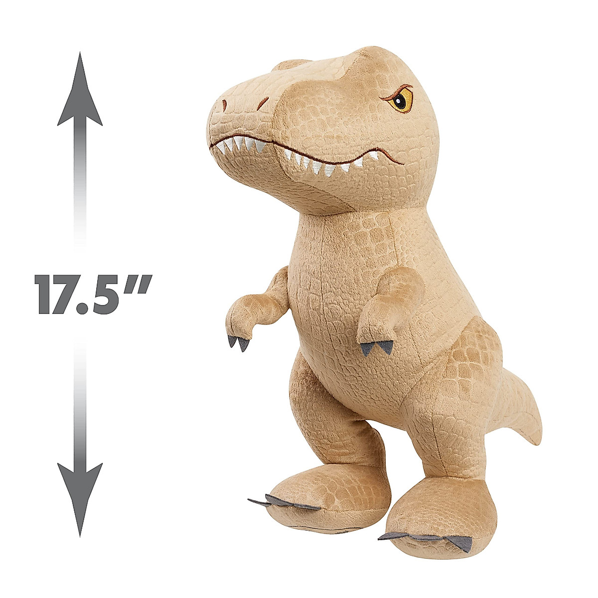 Just Play Jurassic World Jumbo 17.5-inch T Rex Plush Stuffed Animal, Kids Toys for Ages 3 Up, Amazon Exclusive