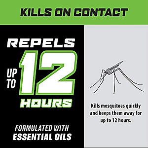 Ortho BugClear Misting Mosquito Killer - Outdoor Misting/Fogging Ready-to-Use Solution, Kills on Contact, Repels Mosquitoes, 32 oz.