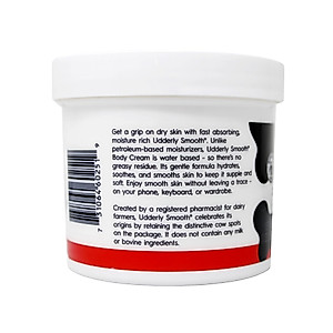 Udderly Smooth Cream, Skin Moisturizer, 10 Ounces.