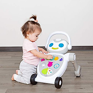 Smart Steps by Baby Trend STEM Buddy Bot 2in1 Push Walker, Multi