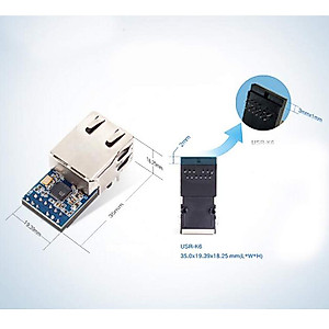 Serial to Ethernet Module Serial Server Small Volume Serial Port Networking Equipment to Network Port K6
