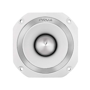 PRV AUDIO TW700Ti White 4 Inch Titanium Bullet Tweeter TW700Ti White 240 Watts, 8 Ohm Super Tweeter, Built-in Capacitor Pro Audio High Frequency Driver (Single)