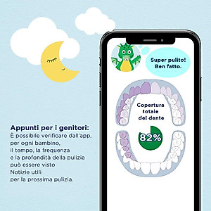 Playbrush Smart Sonic Kids Electric Toothbrush (Blue/Pink)