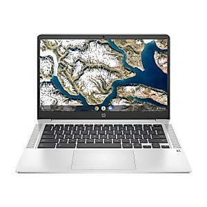 HP 14" HD Notebook Intel N4000 1.1 GHz, 4GB Memory, 32GB eMMC Chrome OS 14A-NA0642CL (Renewed)
