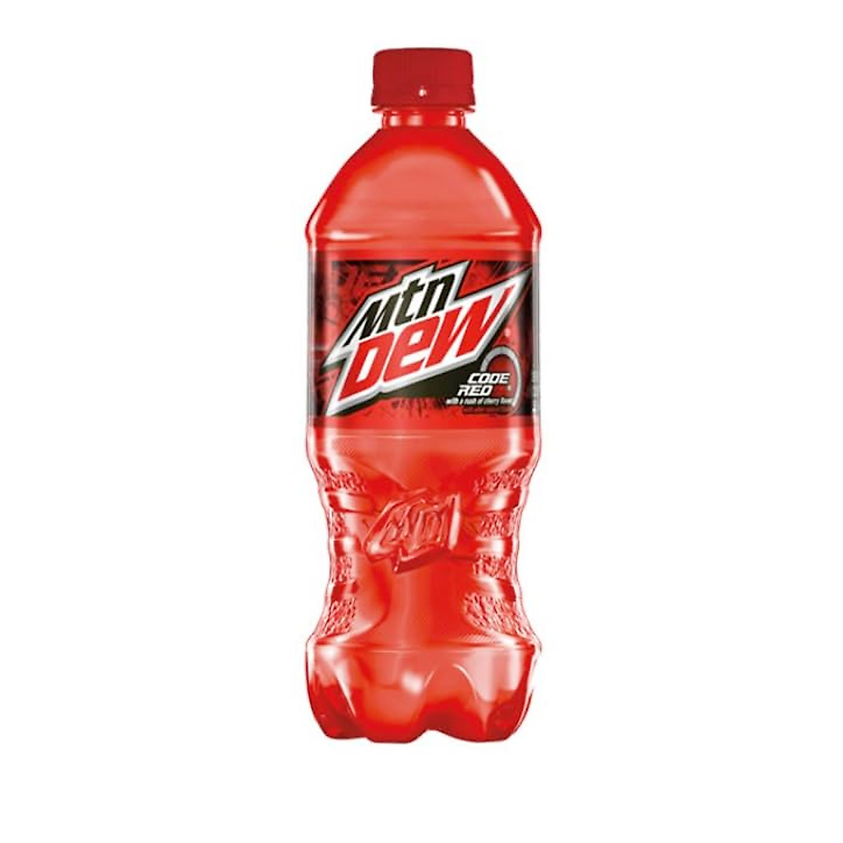 Mountain Dew Code Red 20 Oz Plastic Bottles Pack of 24