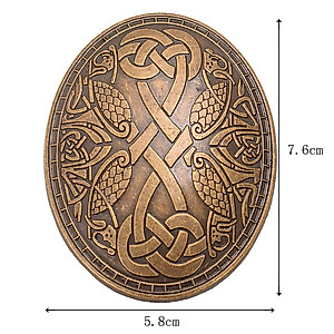 GRACEART Medieval Viking Brooch (1 X Pair)