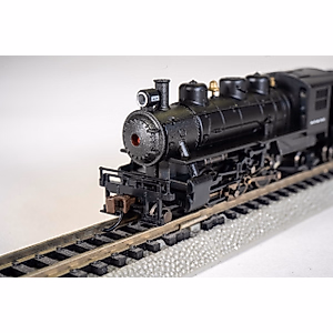 Prairie 2-6-2 Steam Locomotive & Tender - ATSF #2129 - N Scale