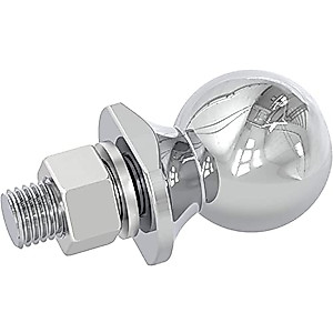 BIG RED ATRLY3120R Torin 2" Diameter Trailer Hitch Ball: 1.75 Ton (3,500 lb) Capacity